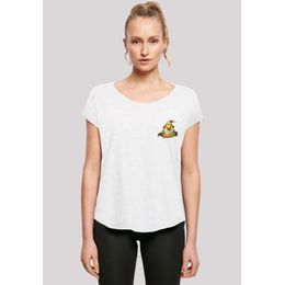 F4NT4STIC Damen T-Shirt "Rubber Duck Wizard Long", wei&szlig;, Gr. S, Obermaterial: 100% Baumwolle, Shirts, Print