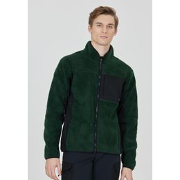 WHISTLER Herren Fleecejacke "Bear", gr&uuml;n, Gr. M, unifarben, 100% Polyester, Jacken, aus atmungsaktivem Material