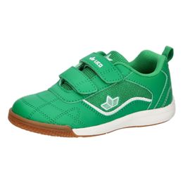 Lico Mädchen Hallenschuh "Sportschuh Jaime V", Gr. 30, grün, Synthetik, Schuhe