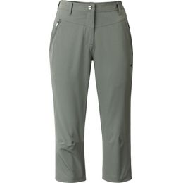 DEPROC Active Damen 3/4-Hose "KENORA PIRATE WOMEN", grün, Gr. 50, Webware: Active Stretch - 97% PES, 3% EL, Hosen, auch in Großen Größen erhältlich