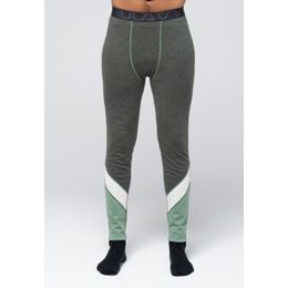 BULA Herren Stoffhose, gr&uuml;n, Gr. XL, mehrfarbig, 50% Wolle, 50% Viskose, Hosen, mit bequemem Dehnbund