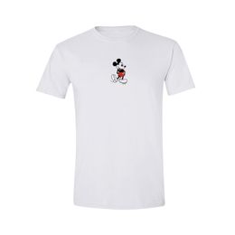 F4NT4STIC Damen T-Shirt "Disney Micky Maus Unisex T-Shirt", wei&szlig;, Gr. M, Obermaterial: 100% Baumwolle, Shirts, Fan, Merchandise, Disney