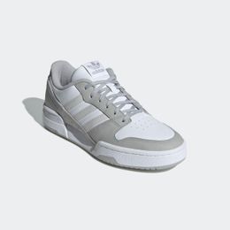 Herren Sneaker "TEAM COURT 2.0 STR", adidas originals, Gr. 42, weiß, Leder, Synthetik, Schuhe