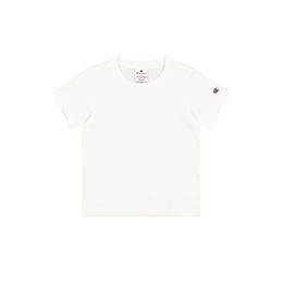 Champion M&auml;dchen T-Shirt "Graphic", wei&szlig;, Gr. M, Obermaterial: 100% Baumwolle, Shirts, f&uuml;r Kinder
