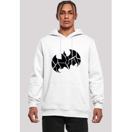 F4NT4STIC Herren Sweatshirt "DC Comics Batman Logo", wei&szlig;, Gr. XXXL, Obermaterial: 65% Baumwolle, 35% Polyester, Sweatshirts, Herren,Premium