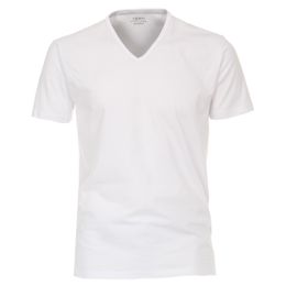 Venti Damen T-Shirt "Venti T-Shirt Doppelpack uni", wei&szlig;, Gr. XL, 95% Baumwolle, 5% Elasthan, Shirts