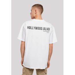 F4NT4STIC Damen T-Shirt "Hollywood blvd OVERSIZE TEE", wei&szlig;, Gr. S, Obermaterial: 100% Baumwolle, Shirts, Print