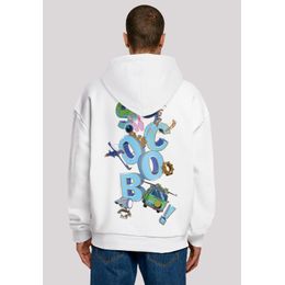 F4NT4STIC Herren Kapuzenpullover "Scooby Doo Letters Jumble", wei&szlig;, Gr. L, Obermaterial: 100% Baumwolle, Pullover, Print