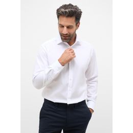 Eterna Herren Langarmhemd "MODERN FIT", weiß, Gr. 42, Popeline, 100% Baumwolle, Hemden, NON IRON (bügelfrei)