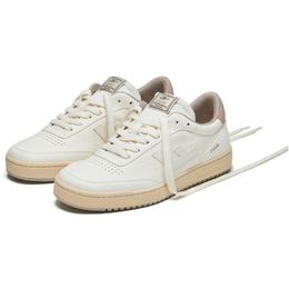 FLAMINGOS LIFE Damen Sneaker "STADION", Gr. 41, wei&szlig;, Synthetik, Textil, Schuhe, vegane Sneaker, Obermaterial aus 68% Maisresten