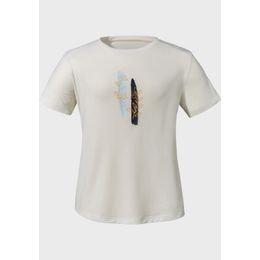 Sch&ouml;ffel SCH&Ouml;FFEL Damen Funktionsshirt "T Shirt Haberspitz L", wei&szlig;, Gr. 34, Oberstoff: 77% Polyester, 18% Lyocell, 5% Elasthan, Shirts