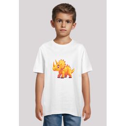 F4NT4STIC M&auml;dchen T-Shirt "Dinosaurier S&uuml;&szlig;", wei&szlig;, Gr. 122, Obermaterial: 100% Baumwolle, Shirts, Premium Qualit&auml;t