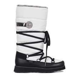 Luhta Damen Snowboots "TAHTOVA MS", Gr. 41, weiß, Leder, Synthetik, Textil, Schuhe, Winterboots, Winterstiefel, Winterschuhe, wasserdicht und