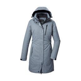 Killtec Damen Parka "KOW 303 WMN PRK", grau, Gr. 38, Oberstoff: 100% Polyester, Futter: 100% Polyester, F&uuml;llung: 100% Polyester, Jacken,