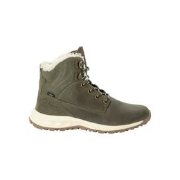 Jack Wolfskin Damen Wanderstiefel "QUEENSTOWN CITY TEXAPORE MID W", Gr. 4, gr&uuml;n, Main Material Second Material 100% Polyamide Lining Sole 100%