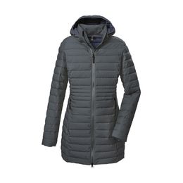 G.I.G.A. by Killtec Damen Steppmantel "GW 14 WMN QLTD PRK_Bacarya", blau, Gr. 44, G.I.G.A. DX BY KILLTEC, Oberstoff: 100% Polyester, Futter: 100% Polyester (recycelt),