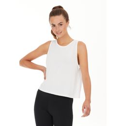 ENDURANCE ATHLECIA ATHLECIA Damen Tanktop "Sweeky", wei&szlig;, Gr. 42, unifarben, 69% Modal, 31% Polyester, Tops, mit Quick Dry-Funktion