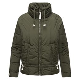 Navahoo Damen Steppjacke "Luftzauber 14", grün, Gr. XXL, Obermaterial: 100% Polyester (recycelt), Innenfutter: 100% Polyester, Ärmelfutter: 100%