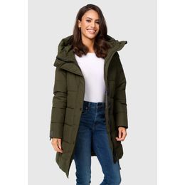 Marikoo Damen Winterjacke "Karumikoo XVI", gr&uuml;n, Gr. 5XL, Obermaterial: 100% Polyester. Futter: 100% Polyester. Wattierung: 100% Polyester.