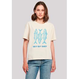 F4NT4STIC Damen T-Shirt "Salty But Sweet", weiß, Gr. XXL, Obermaterial: 100% Baumwolle, Shirts, Premium Qualität