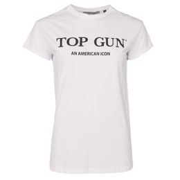 Top Gun Damen T-Shirt "TG20214001", wei&szlig;, Gr. XS, Obermaterial: 100% Baumwolle, Shirts
