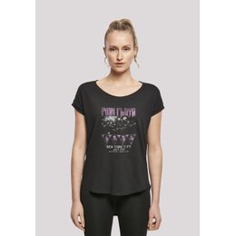 F4NT4STIC Damen T-Shirt "Pink Floyd Tour NYC Rock Metal Musik", schwarz, Gr. 5XL, Obermaterial: 100% Baumwolle, Shirts, Damen,Premium