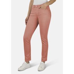 5-Pocket-Jeans STOOKER WOMEN "Milano Denim Magic Shape Fit", Damen, Gr. 36, L&auml;nge 30, rosa (rot rose), Denim/Jeans, 81% Baumwolle, 17% Polyester, 2% Elasthan, schmal lang, Jeans 5-Pocket-Jeans, Casual Clean Wash Denim Jeans Magic Shape Effekt f&uuml;r Damen