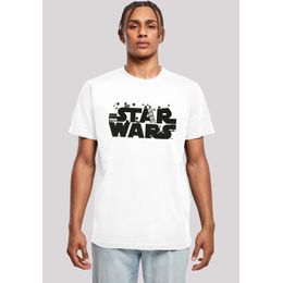 F4NT4STIC Herren T-Shirt "Star Wars Minimalist Logo", weiß, Gr. XL, Obermaterial: 100% Baumwolle, Shirts, Herren,Premium