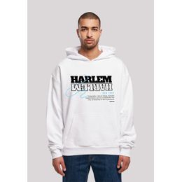 F4NT4STIC Herren Kapuzenpullover "Harlem OVERSIZE HOODIE", wei&szlig;, Gr. S, Obermaterial: 100% Baumwolle, Pullover, Print