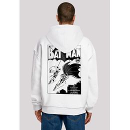 F4NT4STIC Herren Kapuzenpullover "DC Comics Batman No. 1 Mono", wei&szlig;, Gr. XL, Obermaterial: 100% Baumwolle, Pullover, Print