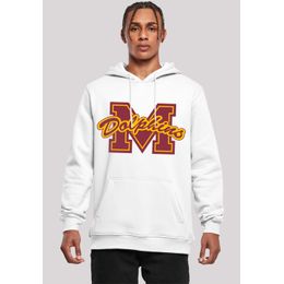 F4NT4STIC Herren Kapuzenpullover "Sex Education M Dolphins Netflix TV Series", wei&szlig;, Gr. S, Obermaterial: 65% Baumwolle, 35% Polyester, Pullover,