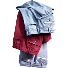 Marco Donati Herren Hose mit Used-Efffekten blue-bleached, Gr&ouml;&szlig;e 24