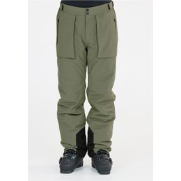 SLOPE Herren Skihose "Killy", grün, Gr. XXS, unifarben, 100% Polyester, Hosen, aus wetterfestem und atmungsaktivem Material