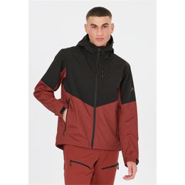 WHISTLER Herren Softshelljacke "RODNEY", rot, Gr. S, mehrfarbig, unifarben, 100% Polyester, Jacken, mit wind- und wasserdichter Membran