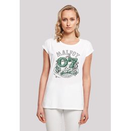 F4NT4STIC Damen T-Shirt "Harry Potter Draco Malfoy Seeker", weiß, Gr. 4XL, Obermaterial: 100% Baumwolle, Shirts, Print