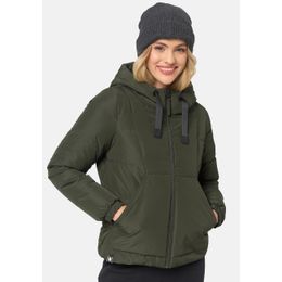Navahoo Damen Steppjacke "Eisb&auml;llchen", gr&uuml;n, Gr. XXL, Oberstoff: 100% Polyester; Futter: 100% Polyester; Wattierung: 100% Polyester; &Auml;rmelfutter: