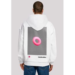 F4NT4STIC Herren Kapuzenpullover "3D PINK RING", wei&szlig;, Gr. XXL, Obermaterial: 100% Baumwolle, Pullover, Print