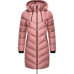 Marikoo Damen Wintermantel "Armasa", rosa, Gr. XXL, Oberstoff: 100% Polyester; Futter: 100% Polyester; Wattierung: 100% Polyester; &Auml;rmelfutter: 100%