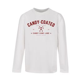F4NT4STIC Jungen T-Shirt "Weihnachten Candy Coated Christmas", weiß, Gr. 134, Obermaterial: 100% Baumwolle, Shirts, Weihnachten, Geschenk, Logo