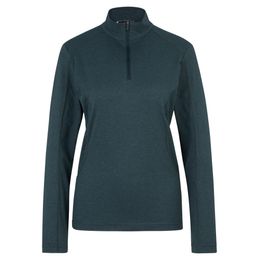 Ziener Damen Sweater "JENITA", gr&uuml;n, Gr. 36, Obermaterial: 88% Polyester recycled, 12% Elasthan, Sweatshirts