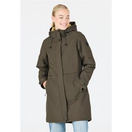 WHISTLER Damen Outdoorjacke "Mullie", grün, Gr. 44, unifarben, 100% Polyester, Jacken, mit 10.000 mm Wassersäule