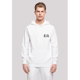 F4NT4STIC Herren Kapuzenpullover "Merry Christmas", wei&szlig;, Gr. M, Obermaterial: 50% Baumwolle, 50% Polyester, Pullover, Print