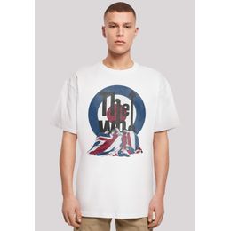 F4NT4STIC Herren T-Shirt "The Who Flag Blanket", wei&szlig;, Gr. L, Obermaterial: 100% Baumwolle, Shirts, Premium Qualit&auml;t