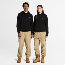 Timberland Herren Kapuzensweatshirt, schwarz, Gr. XL, unifarben, Jersey, Obermaterial: 80% Baumwolle, 20% Polyester, Sweatshirts