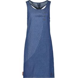 alife and kickin ALIFE & KICKIN Damen Blusenkleid "Damen CameAK B", blau, Gr. L, 95% Baumwolle, 5% Elasthan, Kleider