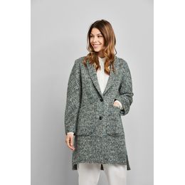 Bugatti Damen Kurzmantel, grün, Gr. 42, 34% Polyacryl, 30% Wolle, 27% Polyester, 9% Alpaka, Mäntel, mit Alpakawoll-Anteil
