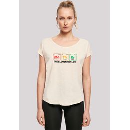 F4NT4STIC Damen T-Shirt "Mothers Day Periodic Table Geeky Mom", wei&szlig;, Gr. XL, Obermaterial: 100% Baumwolle, Shirts, Premium Qualit&auml;t