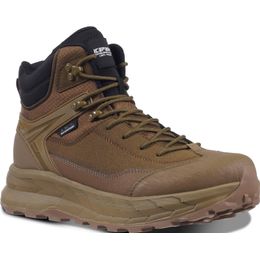 Icepeak Herren Wanderschuh "AKAA MR", Gr. 42, gr&uuml;n, Synthetik, Schuhe, wasserdicht