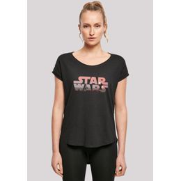 F4NT4STIC Damen T-Shirt "Star Wars Tatooine Logo", schwarz, Gr. L, Obermaterial: 100% Baumwolle, Shirts, Print