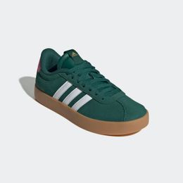 Sneaker "VL COURT 3.0", adidas Sportswear, Gr. 42,5, grün, Leder, Synthetik, Schuhe, inspiriert vom Design des adidas samba